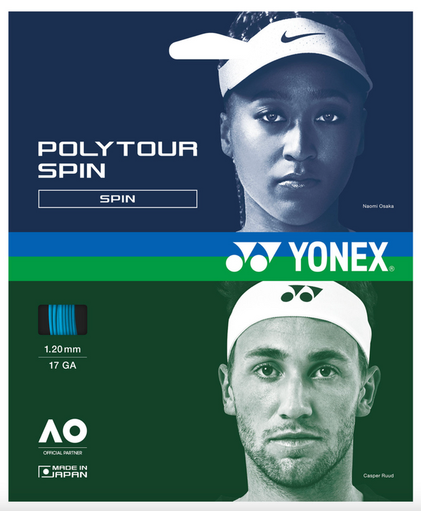 Yonex Poly Tour Spin - The Tennis Store - Aus & NZ